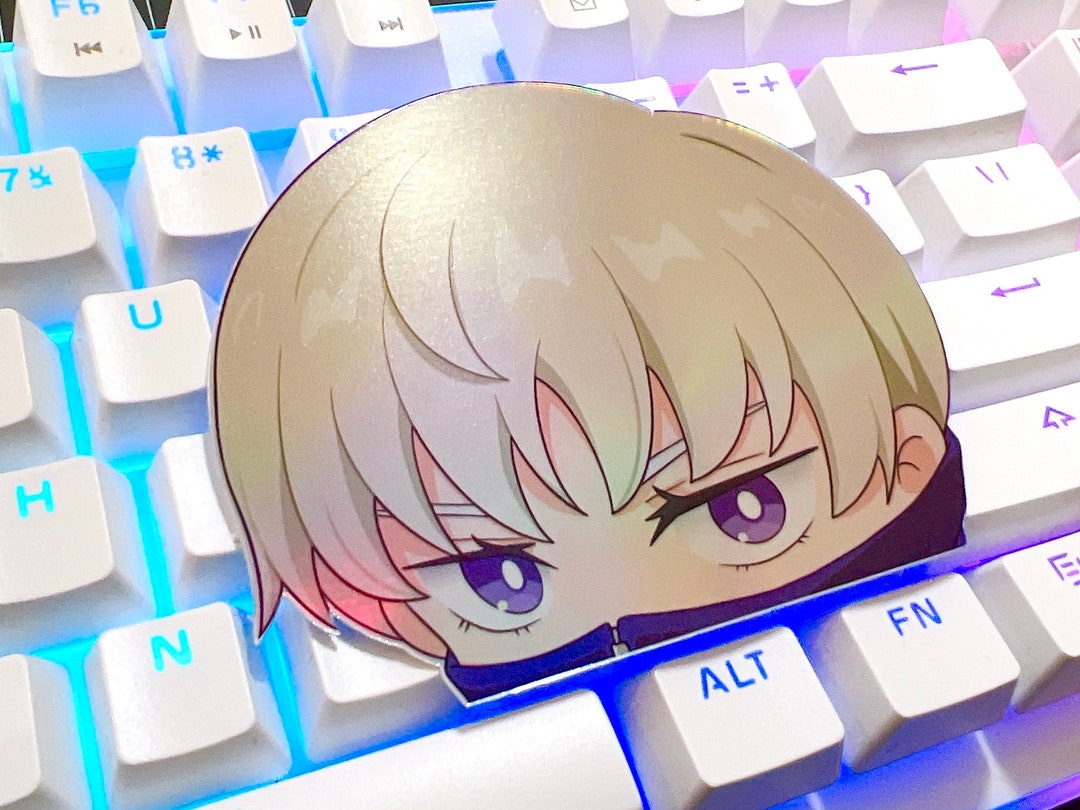 Toge Sticker Peeker Holographic Stickers | Car Decal Sukuna Gojo ...