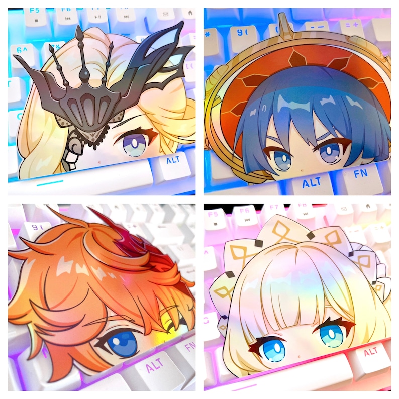 La Signora Peeker Fatui Harbingers Stickers Genshin - Etsy