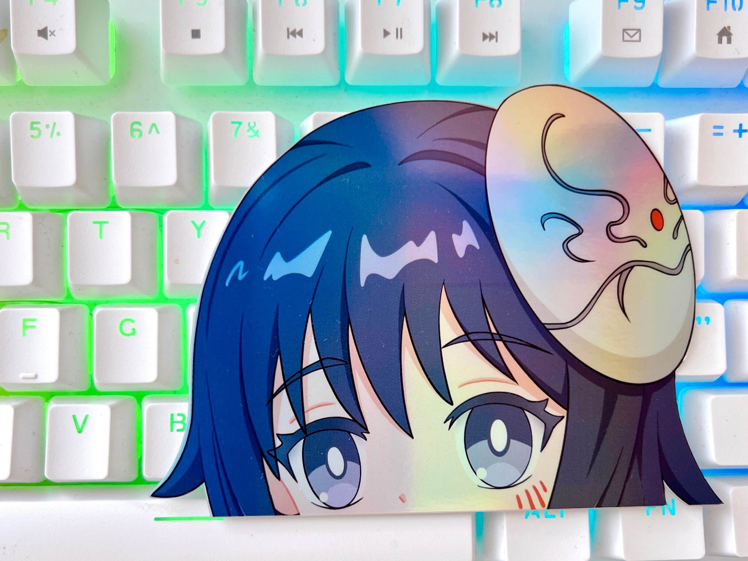 Rimuru Peeker Holographic Sticker Anime Stickers Car Decal - Etsy Canada