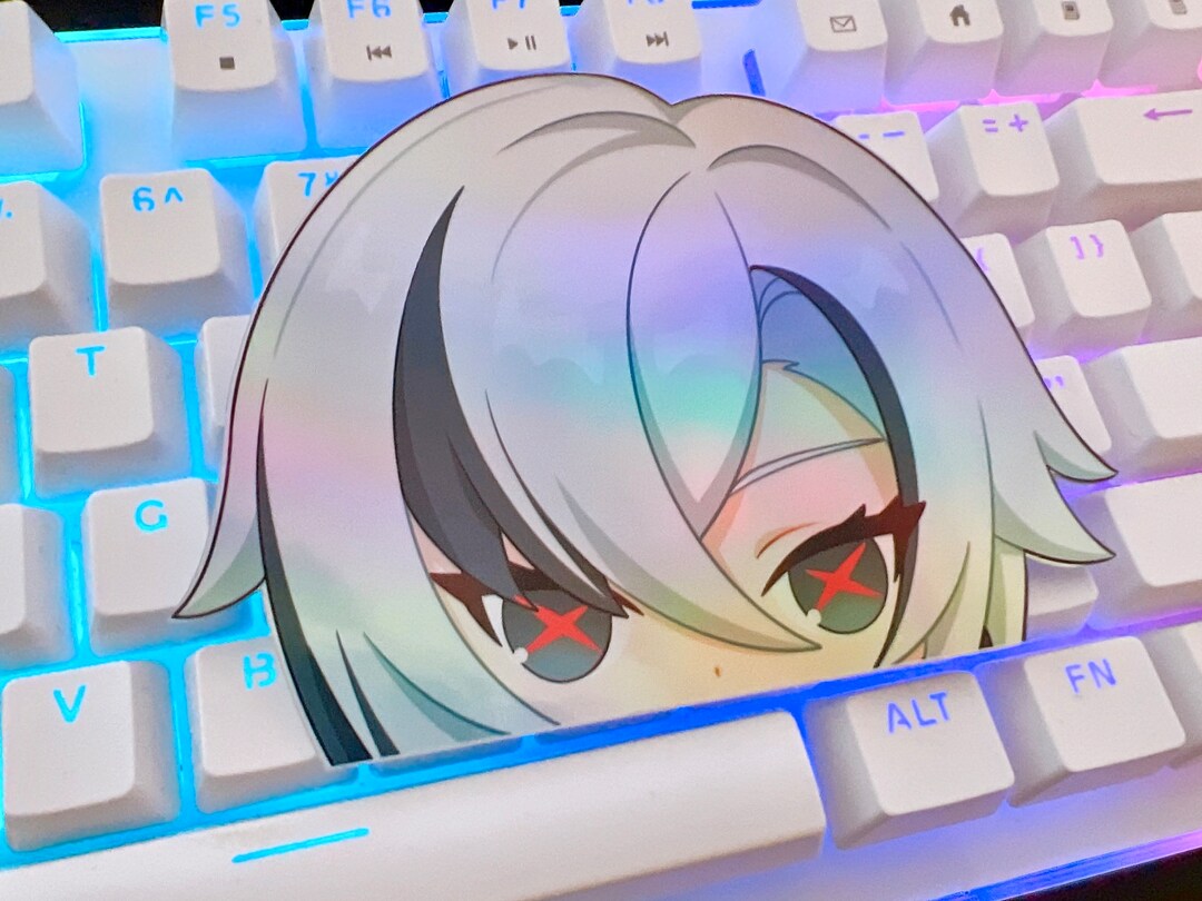 Arlecchino Peeker | Genshin Fatui Harbingers Stickers | Genshin ...