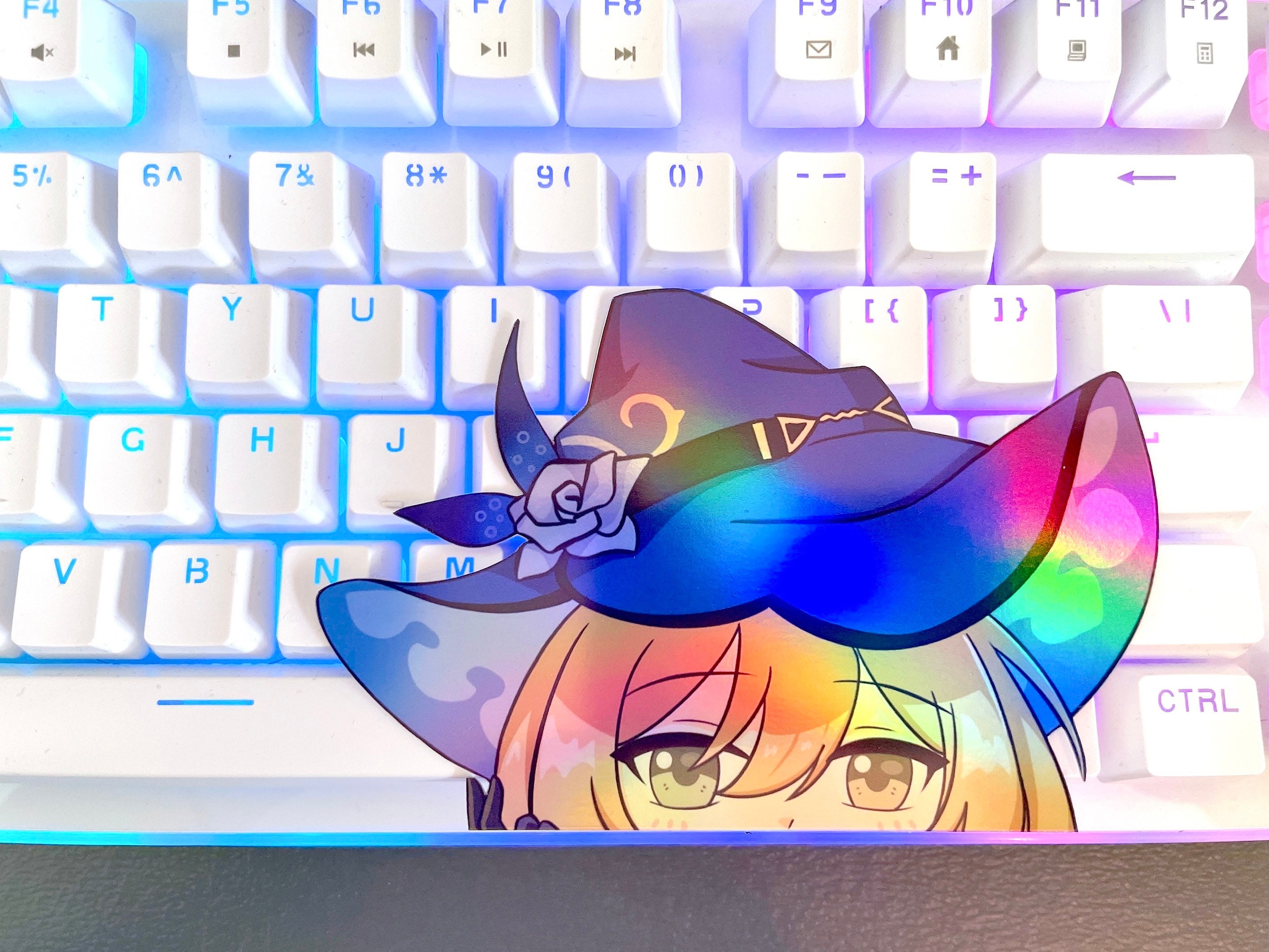 Lisa Peeker Holographic Sticker Genshin Impact Sticker - Etsy