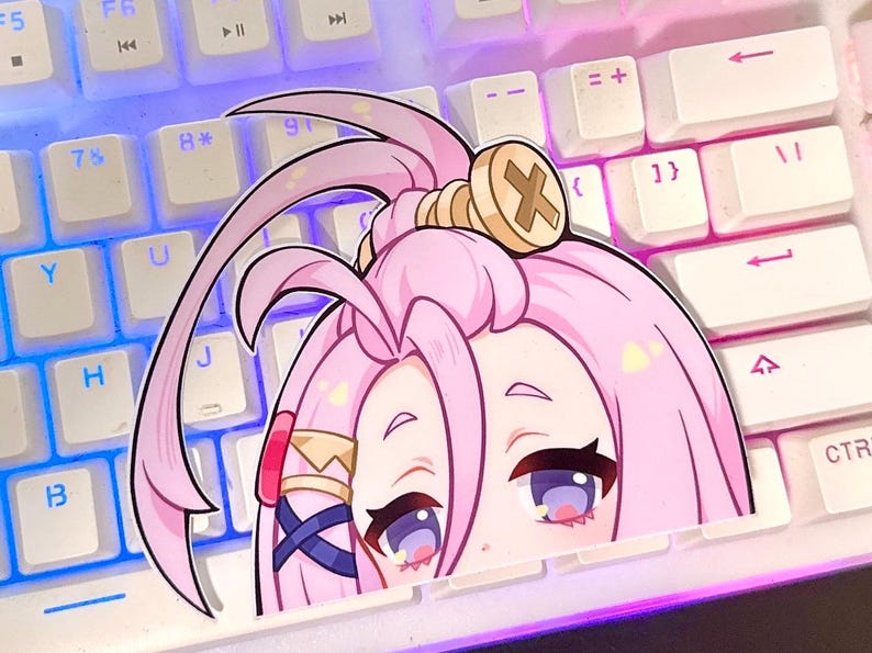 Flins Peeker Sticker Genshin Impact Sticker | Genshin Stickers Genshin ...