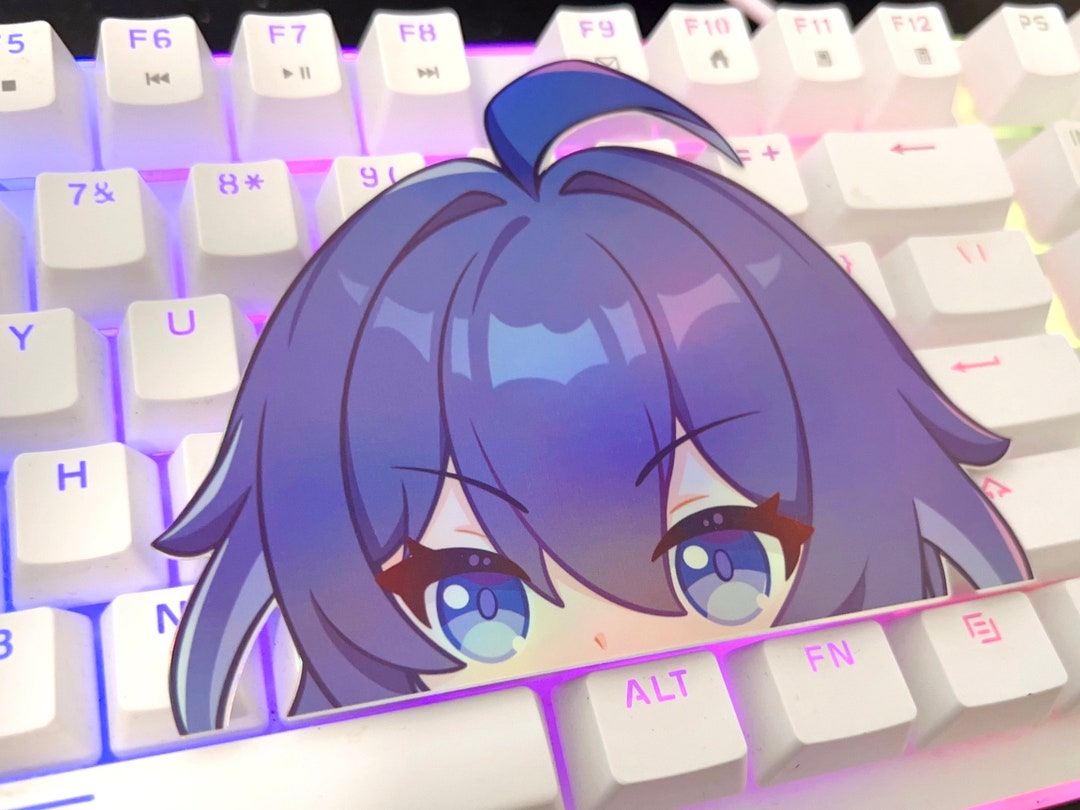 Seele Peeker Holographic Sticker | Honkai Star Rail Stickers Peekers ...