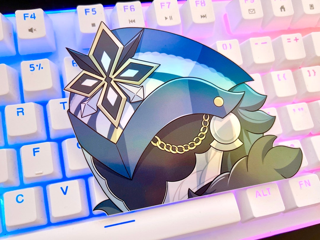 Capitano Peeker | Genshin Fatui Harbingers Stickers | Genshin Stickers ...