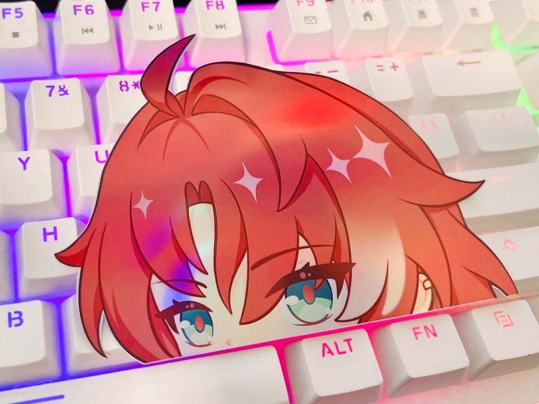 Argenti Peeker Holographic Sticker | Honkai Star Rail Sticker | Argenti ...