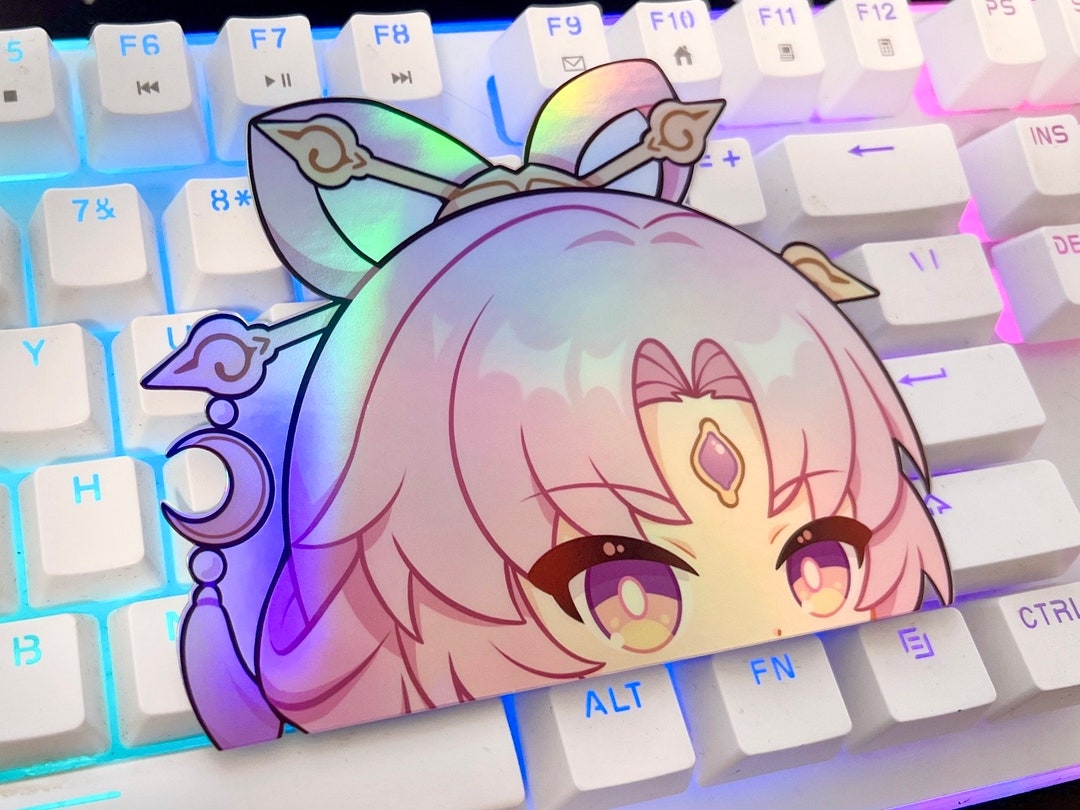 Fu Xuan Peeker Holographic Sticker | Honkai Star Rail Sticker | Fu Xuan ...
