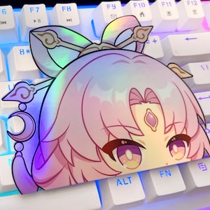 Fu Xuan Peeker Holographic Sticker | Honkai Star Rail Sticker | Fu Xuan ...