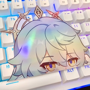 Honkai Robin Peeker Holographic Sticker | Honkai Star Rail Sticker ...