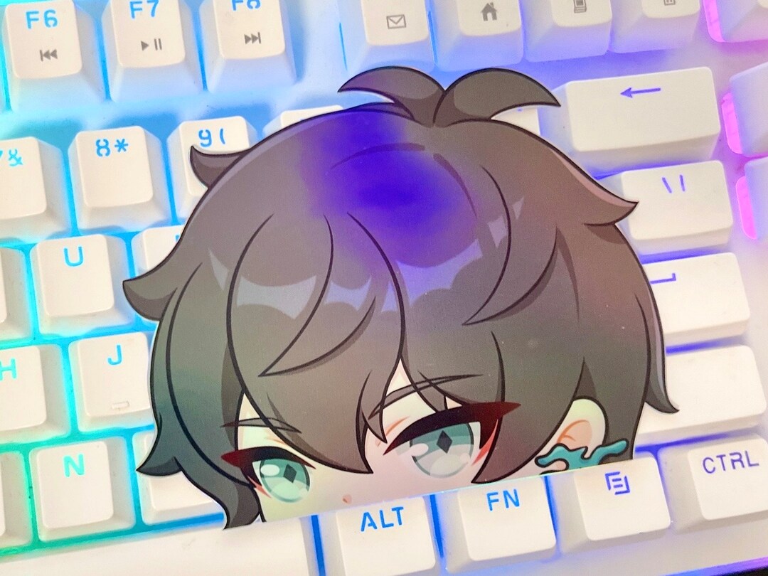 Dan Heng Peeker Holographic Sticker | Honkai Star Rail Sticker | Dan ...