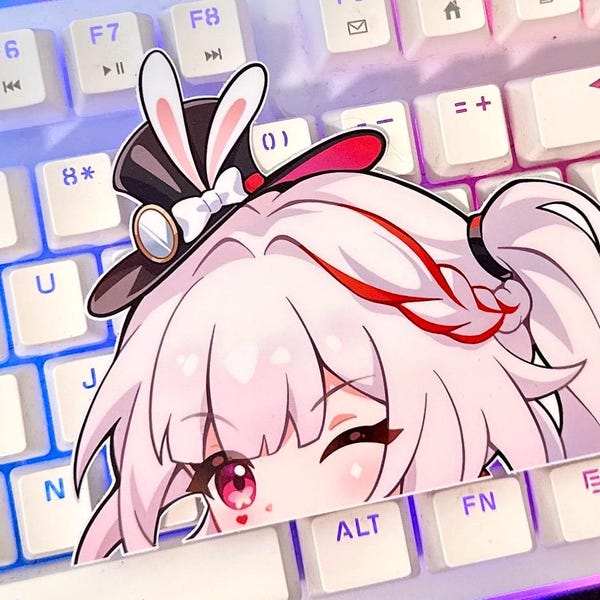 Sparkle Stickers Honkai - Etsy
