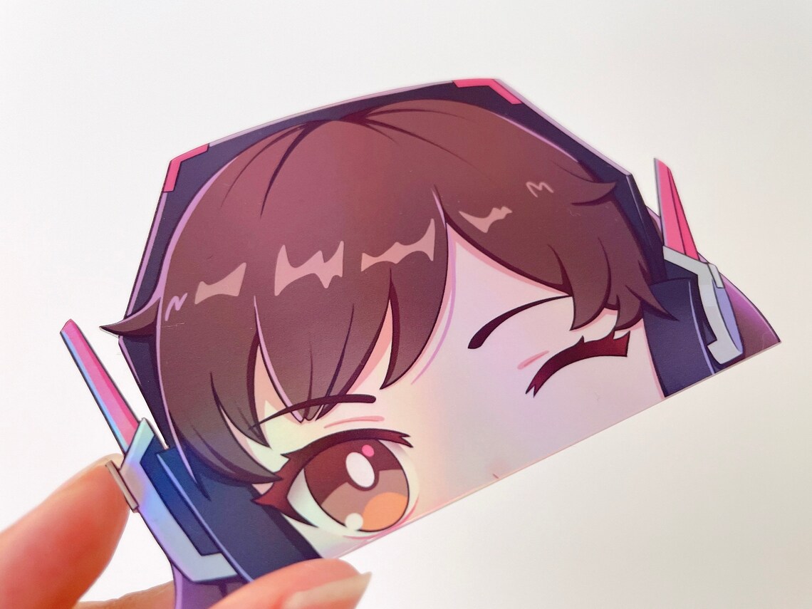 Mercy Peeker Holographic D.va Decal Car Laptop Decal - Etsy