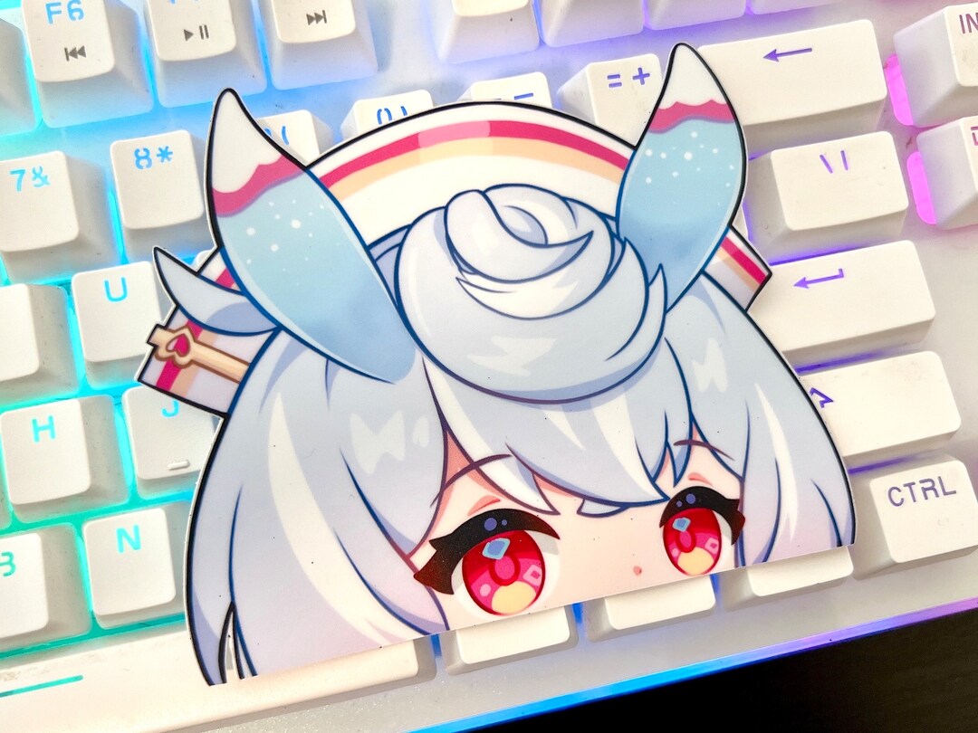 Sigewinne Peeker Holographic Sticker | Genshin Stickers Genshin Impact ...