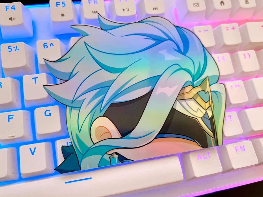 Dottore Peeker | Genshin Fatui Harbingers Stickers | Genshin Stickers ...