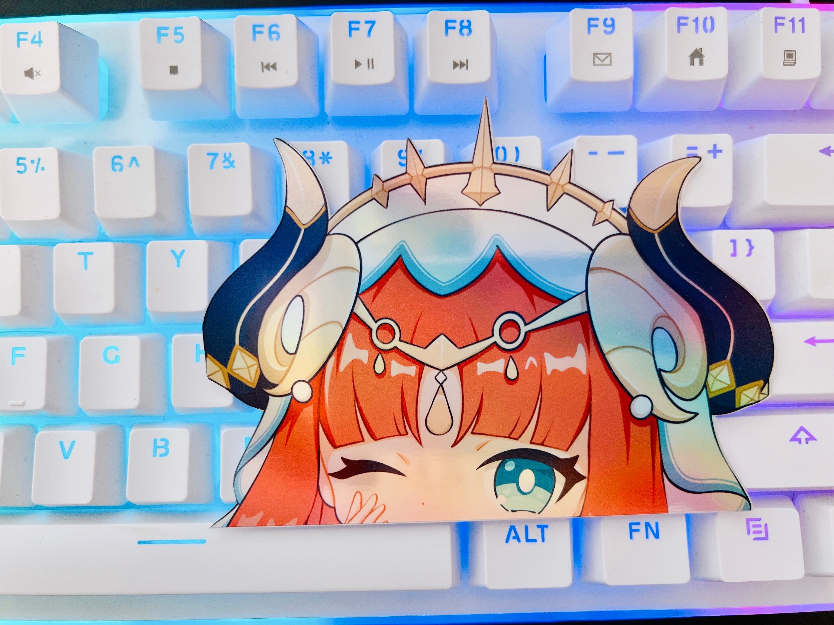 Nilou Peeker Holographic Sticker Genshin Impact Stickers - Etsy UK