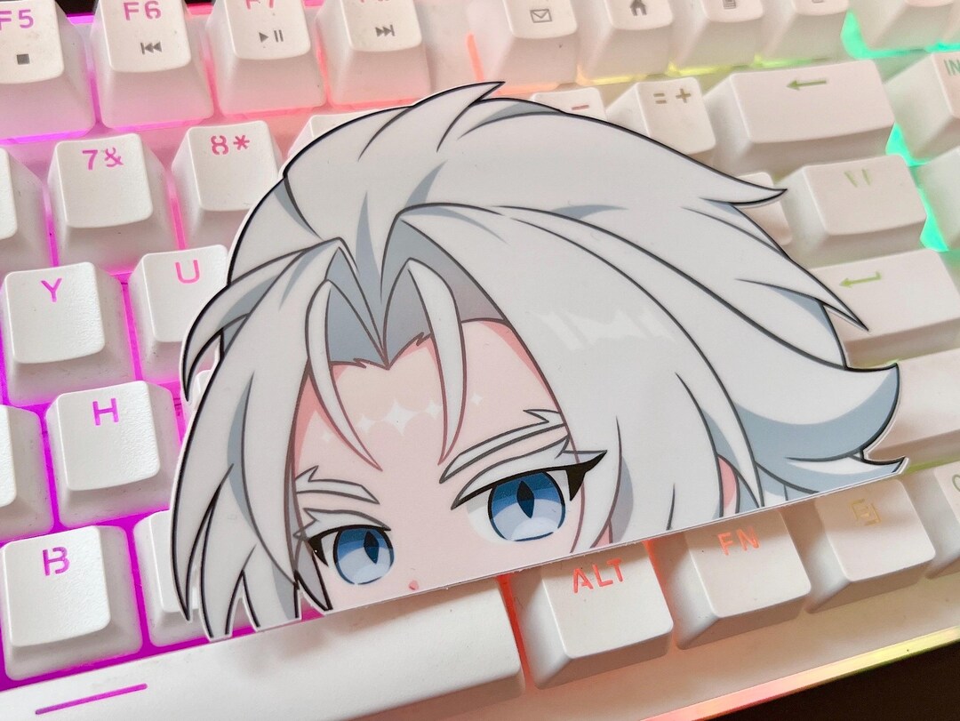 Wuthering Waves Peeker Stickers | Calcharo Peeker Stickers | Wuthering ...