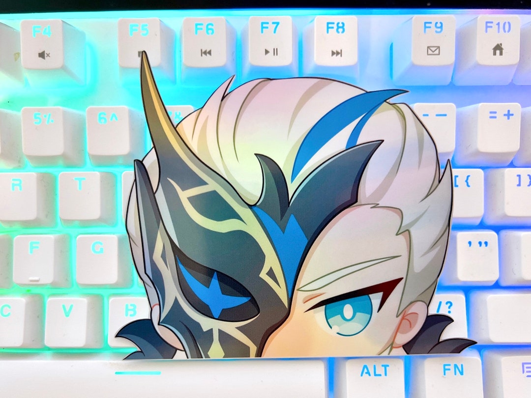 Pierro Peeker | Genshin Fatui Harbingers Stickers | Genshin Stickers ...