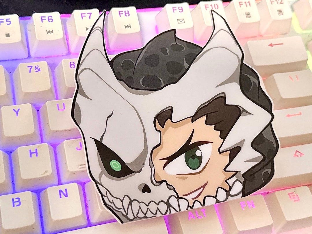 Kaiju Sticker Peeker | Kafka Anime Stickers Car Decal Computer Decals ...