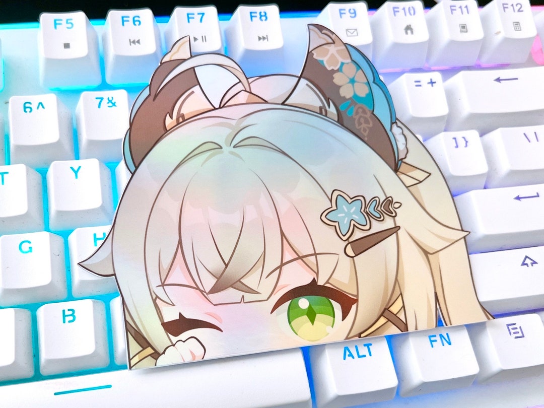 Kirara Peeker Holographic Sticker | Genshin Stickers Genshin Impact ...