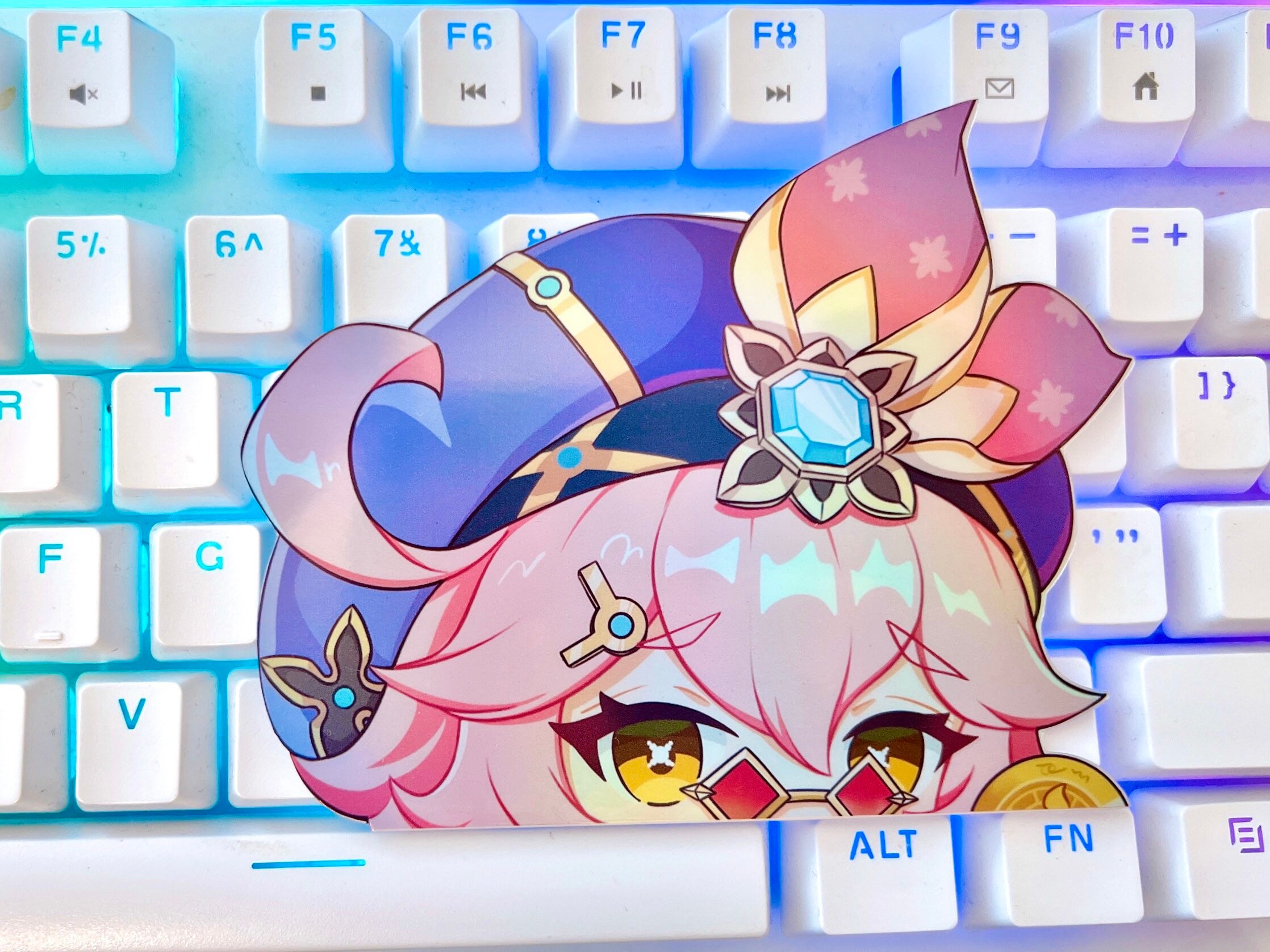 Dori Peeker Holographic Sticker Genshin Impact Sticker Peeker - Etsy