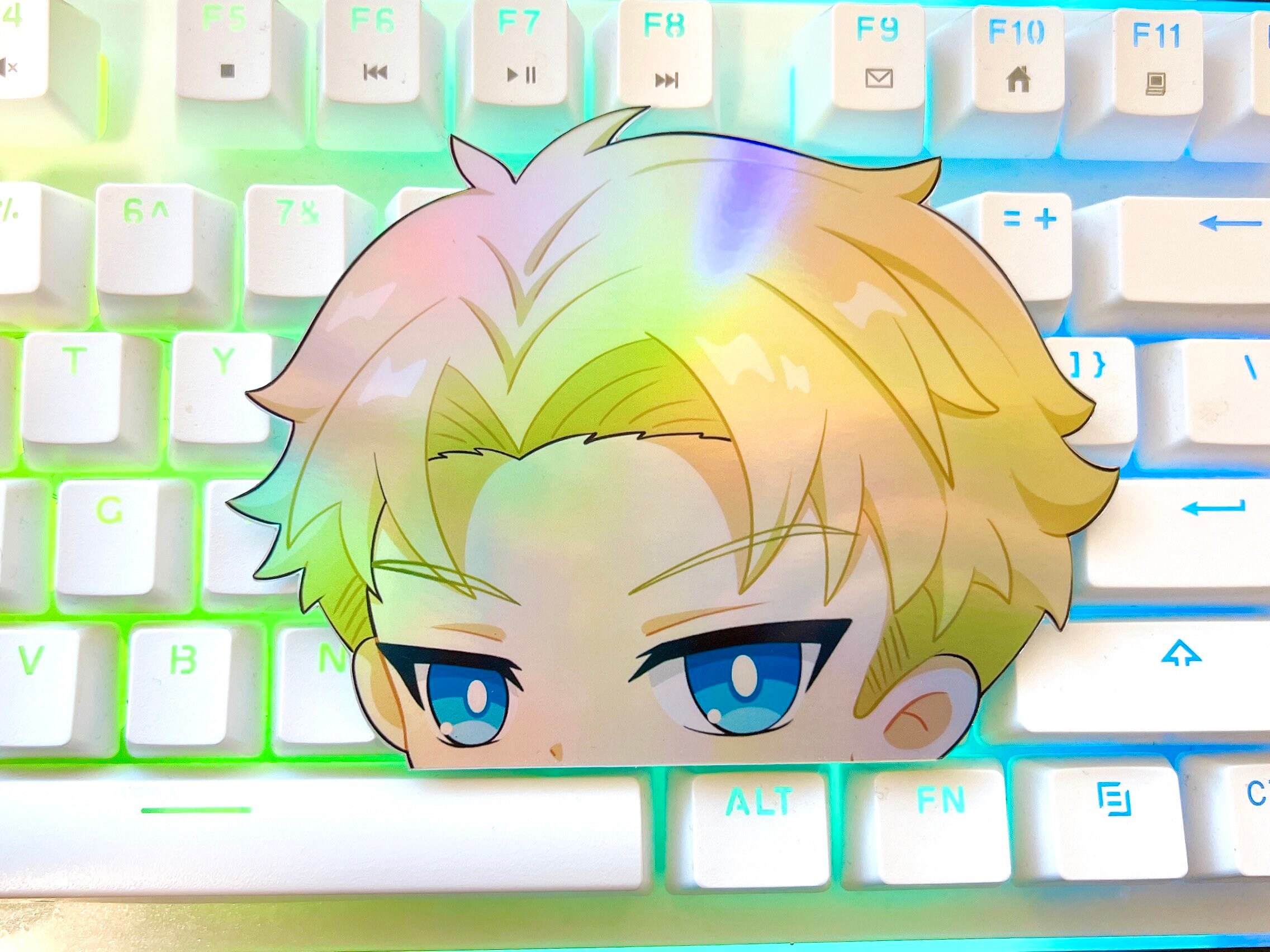 Loid Peeker Holographic Sticker | Anya Yor Loid Stickers Peekers ...