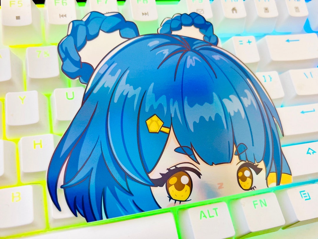 Xiangling Peeker Holographic Sticker Genshin Impact Sticker Peeker ...