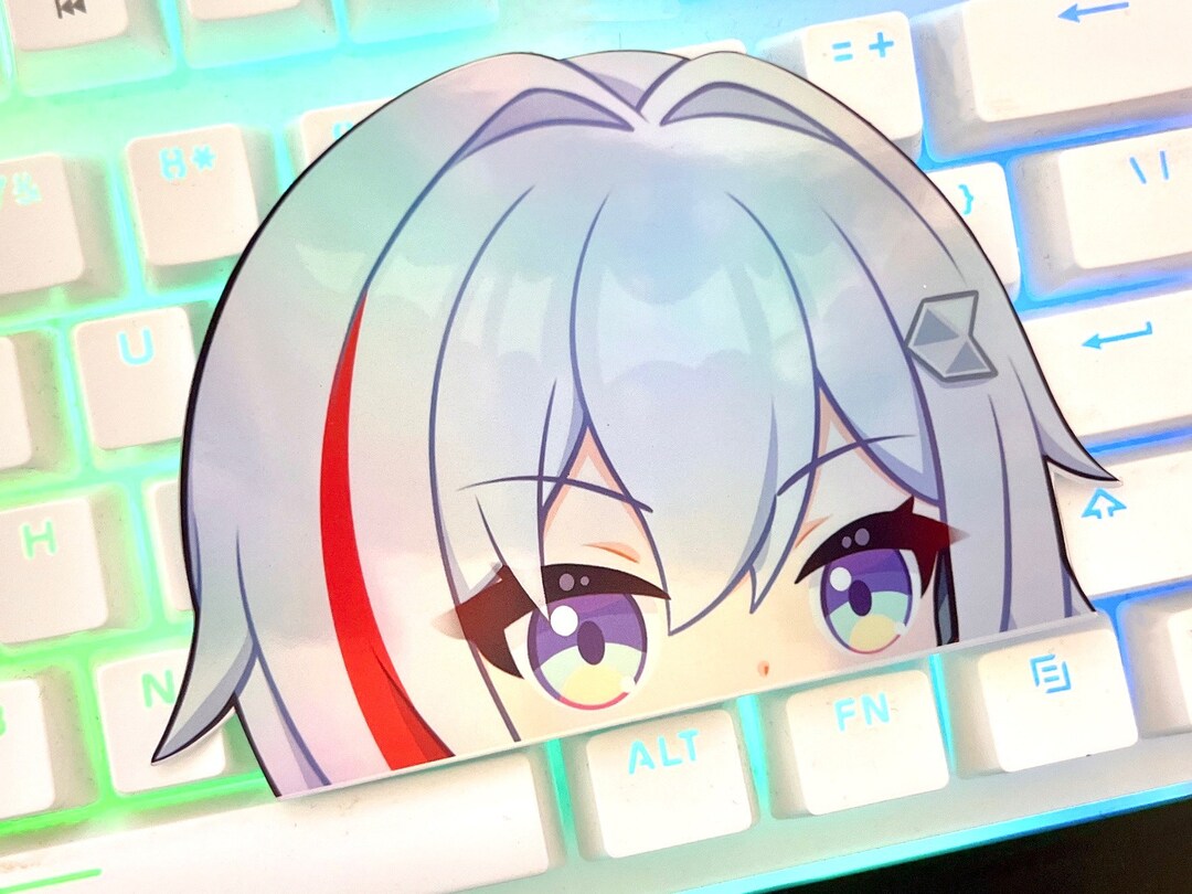 Topaz Peeker Holographic Sticker | Topaz Honkai Star Rail Stickers ...