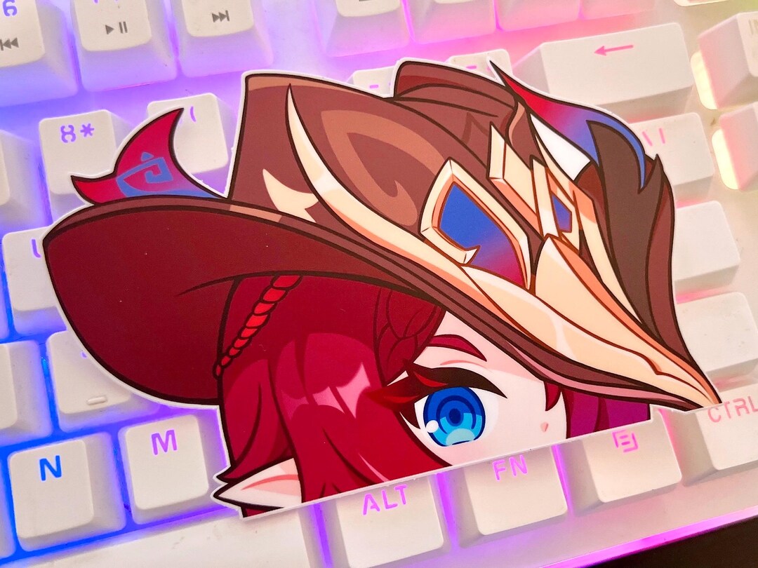 Chasca Peeker Sticker Genshin Impact Sticker | Genshin Stickers Genshin ...