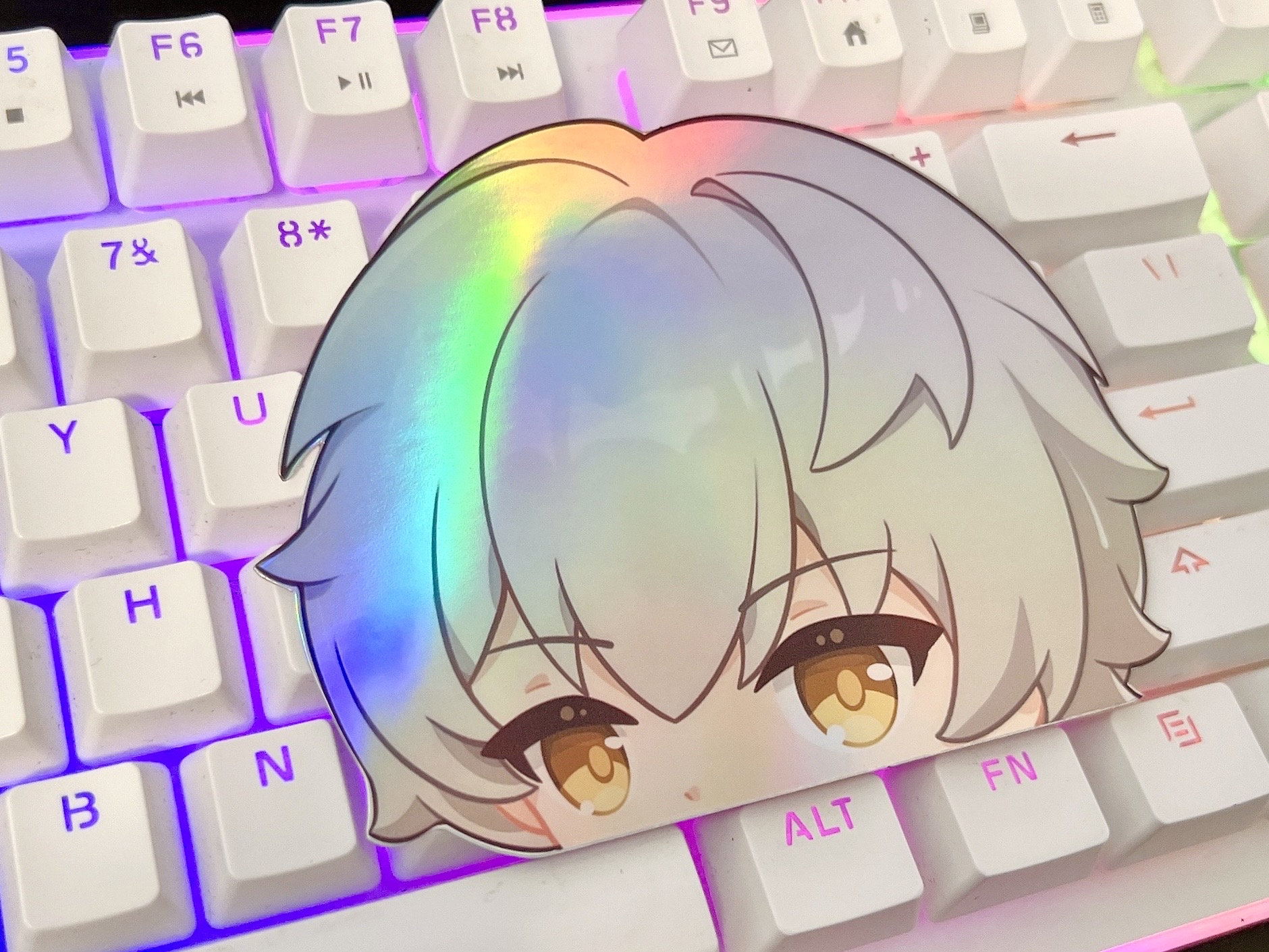 Feixiao Peeker Sticker | Honkai Star Rail Sticker | Feixiao Stickers ...