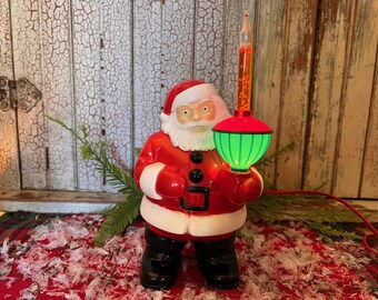 Vintage Frosty the Snowman Bubble Light! 1950s Royalite Jolly Christmas ...