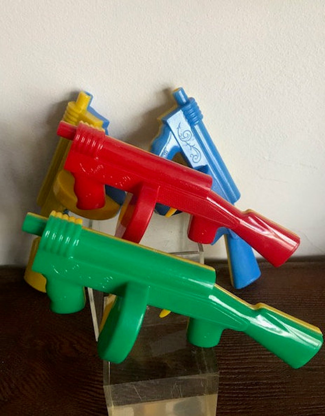 1950s Hard Plastic Tomy Gun ONE 1 Vintage New Old Store Stock Toy Click ...