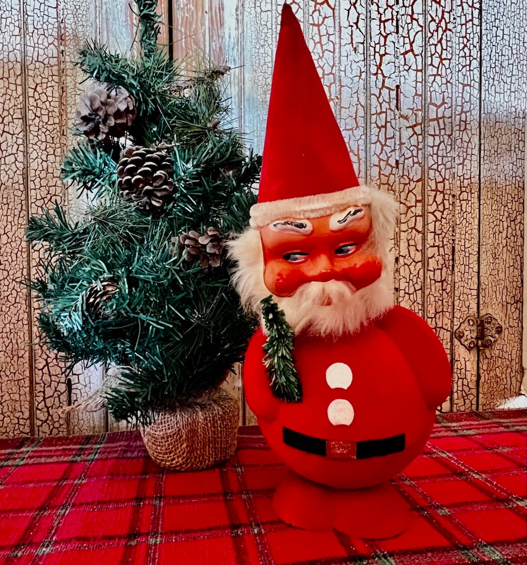 Vintage Santa Candy Container Made in Western Germany 1960s 13" Tall ...