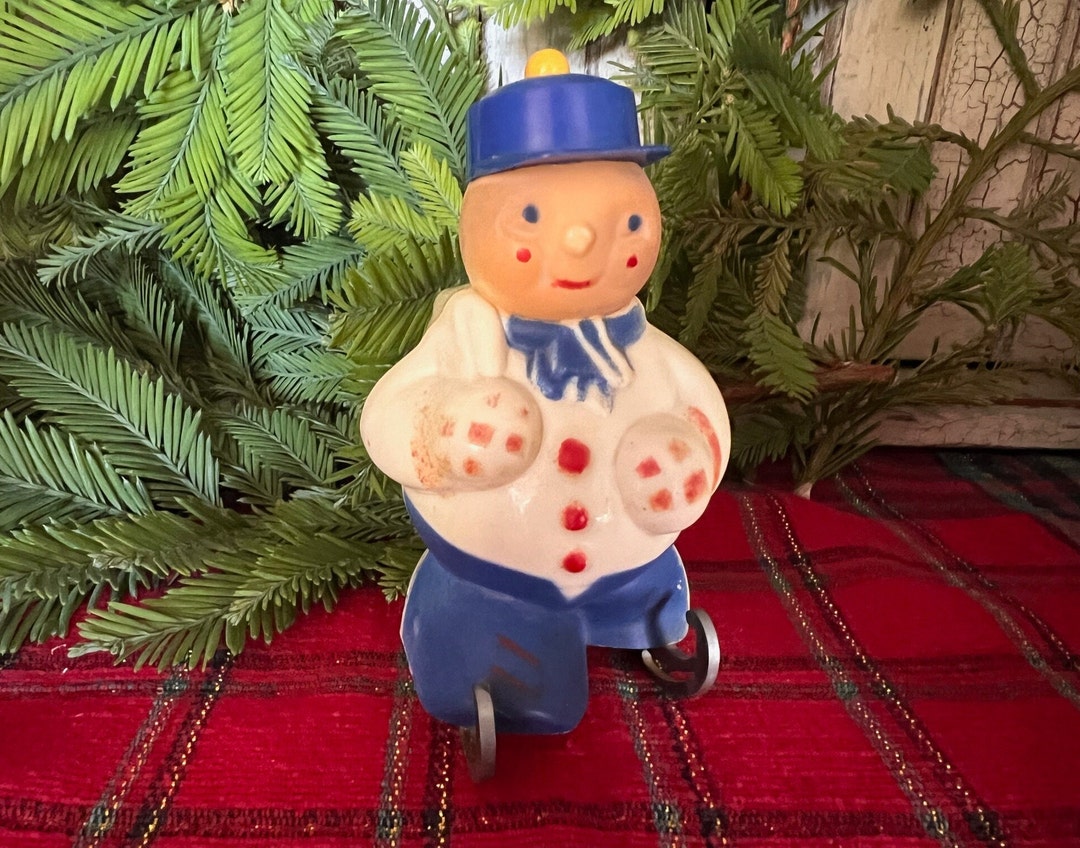 Vintage E. Rosen Jolly Skater Candy Container 1950s Rosbro Rosen ...