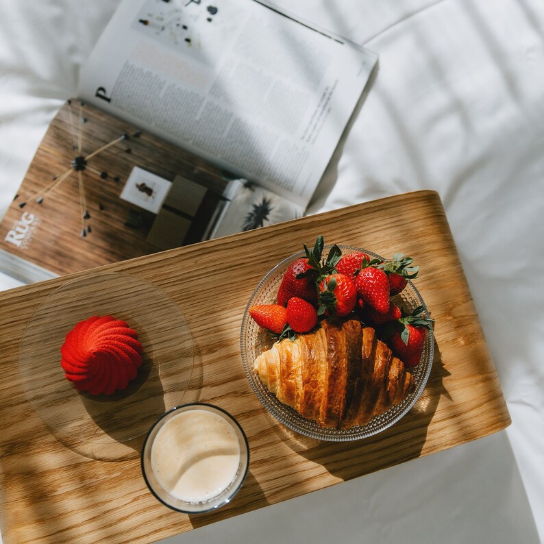 Walnut Portable Laptop Desk Breakfast Tray Laptop Stand - Etsy