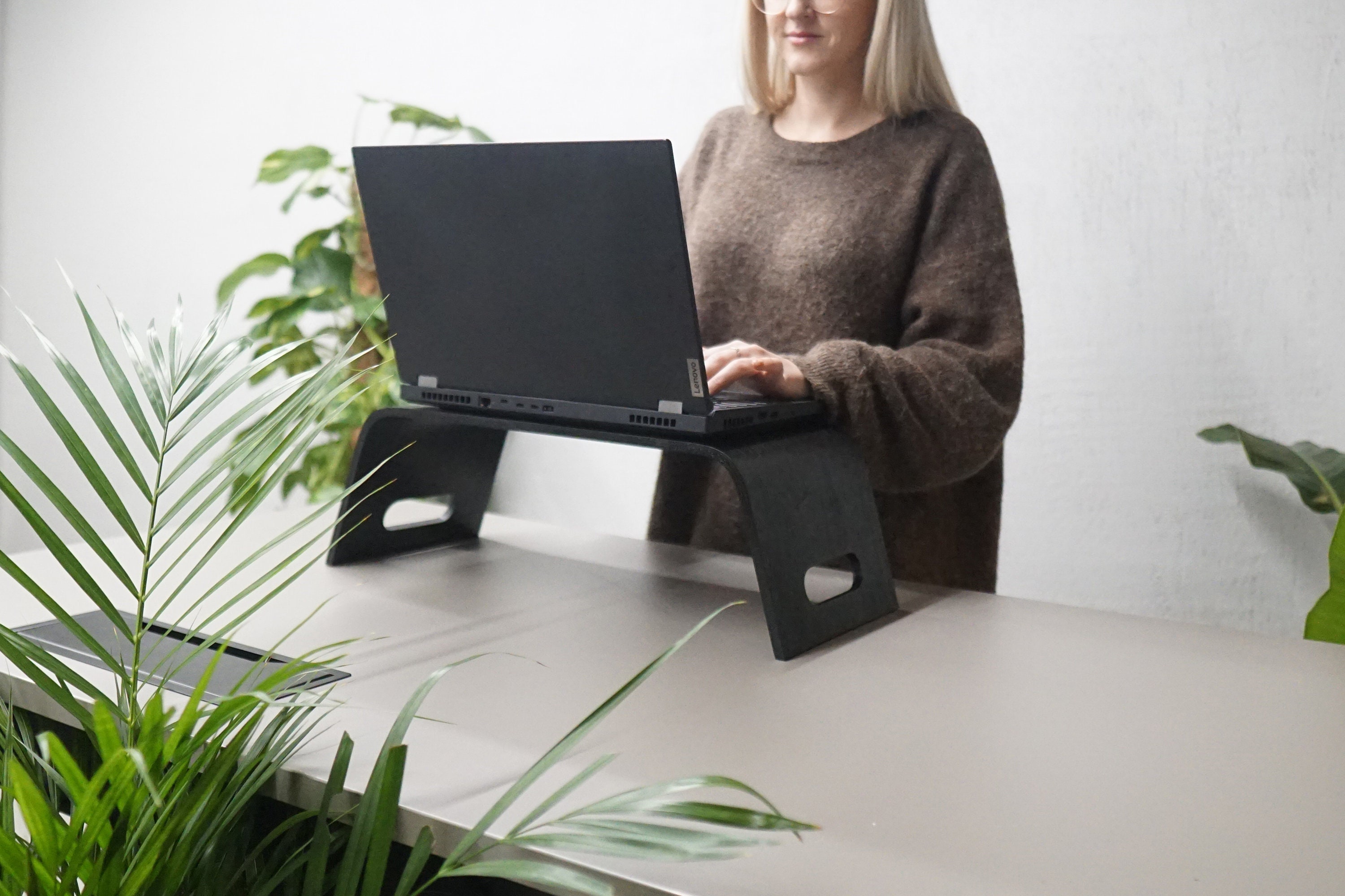 Walnut Portable Laptop Desk Breakfast Tray Laptop Stand - Etsy
