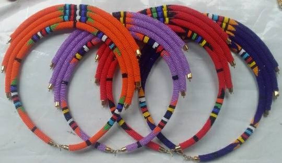 African women jewelry-Maasai necklaces Kenyan neckpiece | Etsy