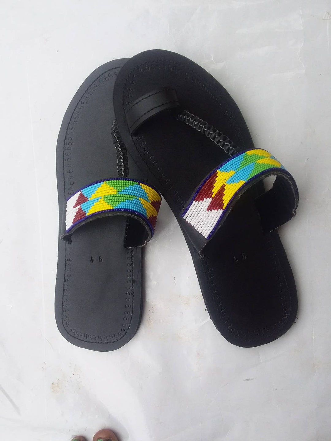 ON Sale!!!men's Sandals / Maasai Men's Sandals - African Men's Sandals ...
