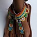 ON SALE Women Shoes Beaded Masai Sandal Handmade Sandal Leather Sandal ...