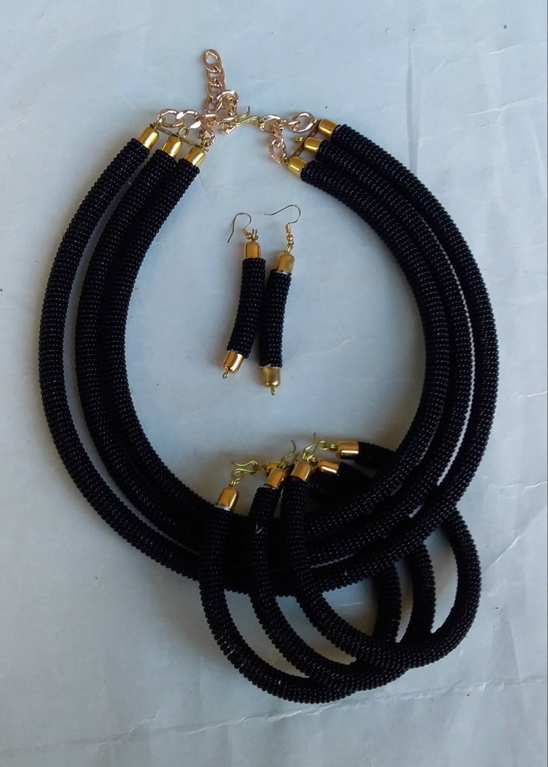 ON SALE African Jewelry Set for Women- Maasai Jewelry Set - Kenyan ...