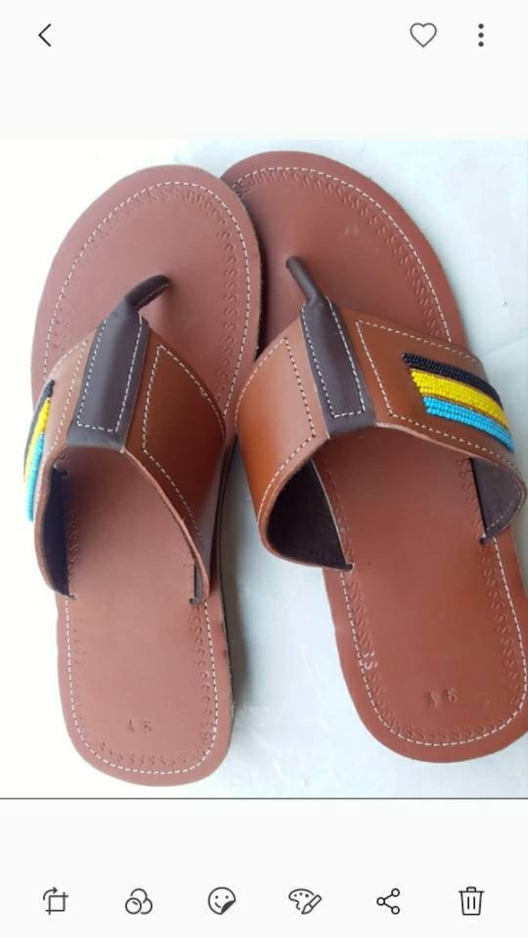 ON Salemen's Sandals / Maasai Men's Sandals African Men's Sandals Men's ...