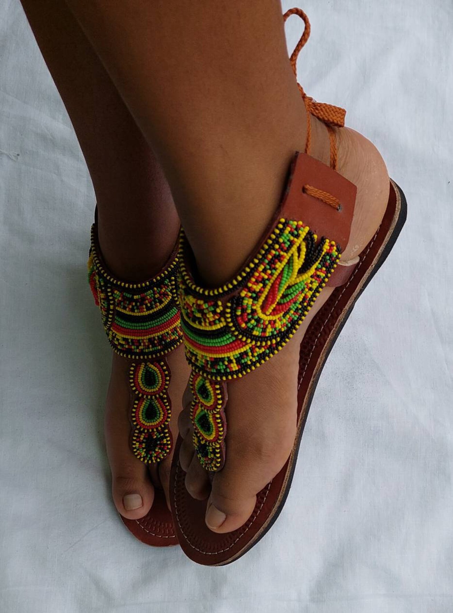 ON SALE African Gladiator Sandal/rasta Sandals/sandals for - Etsy