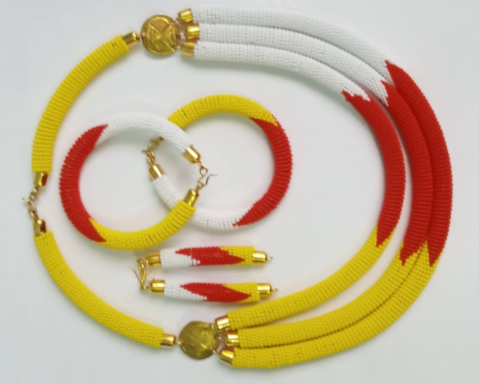 ON SALE African Jewelry Set Kenyan Jewelry Set Maasai - Etsy