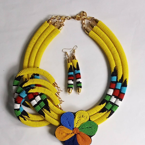 Zulu Wedding Necklace - Etsy