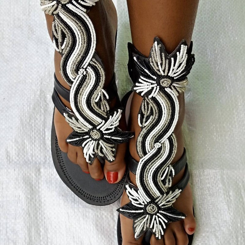 African Sandals for Women - Etsy