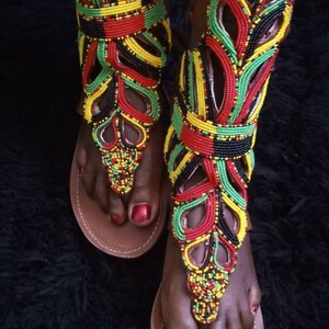 ON SALE! African Gladiator Sandal/sandals/sandals for Women/bohemian ...