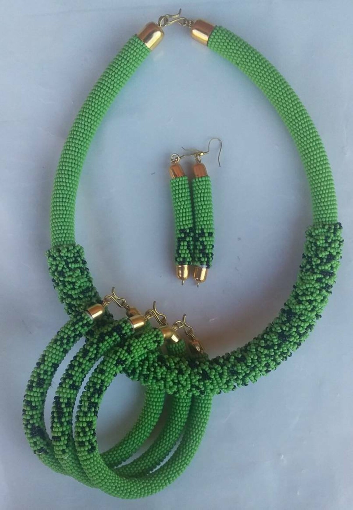 ON SALE African Women Jewelry Set Kenyan Neckpiece Set - Etsy