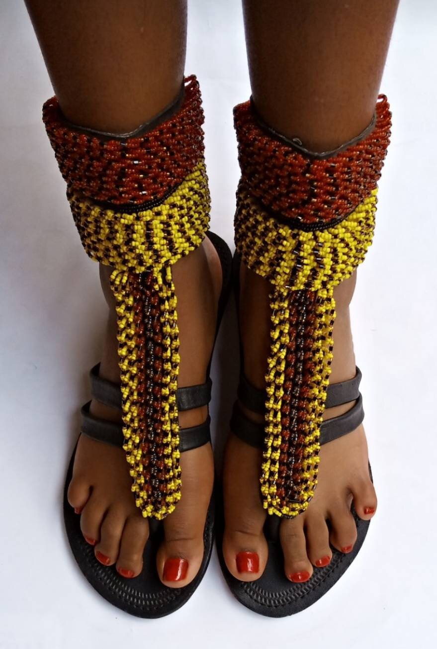 ON SALE African gladiator sandal/sandals/Sandals for | Etsy