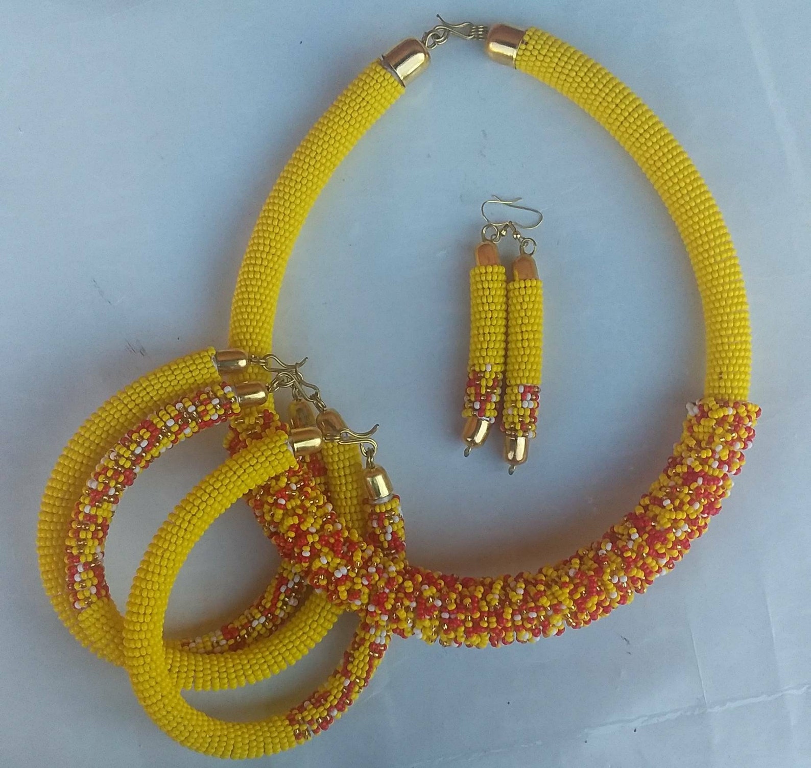 ON SALE African jewelry for women Beaded jewelry set | Etsy