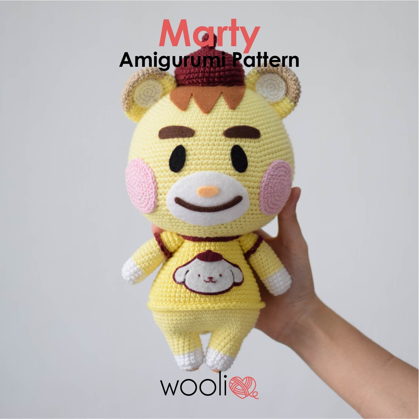 Marty Amigurumi Crochet Pattern Animal Crossing PDF File - Etsy
