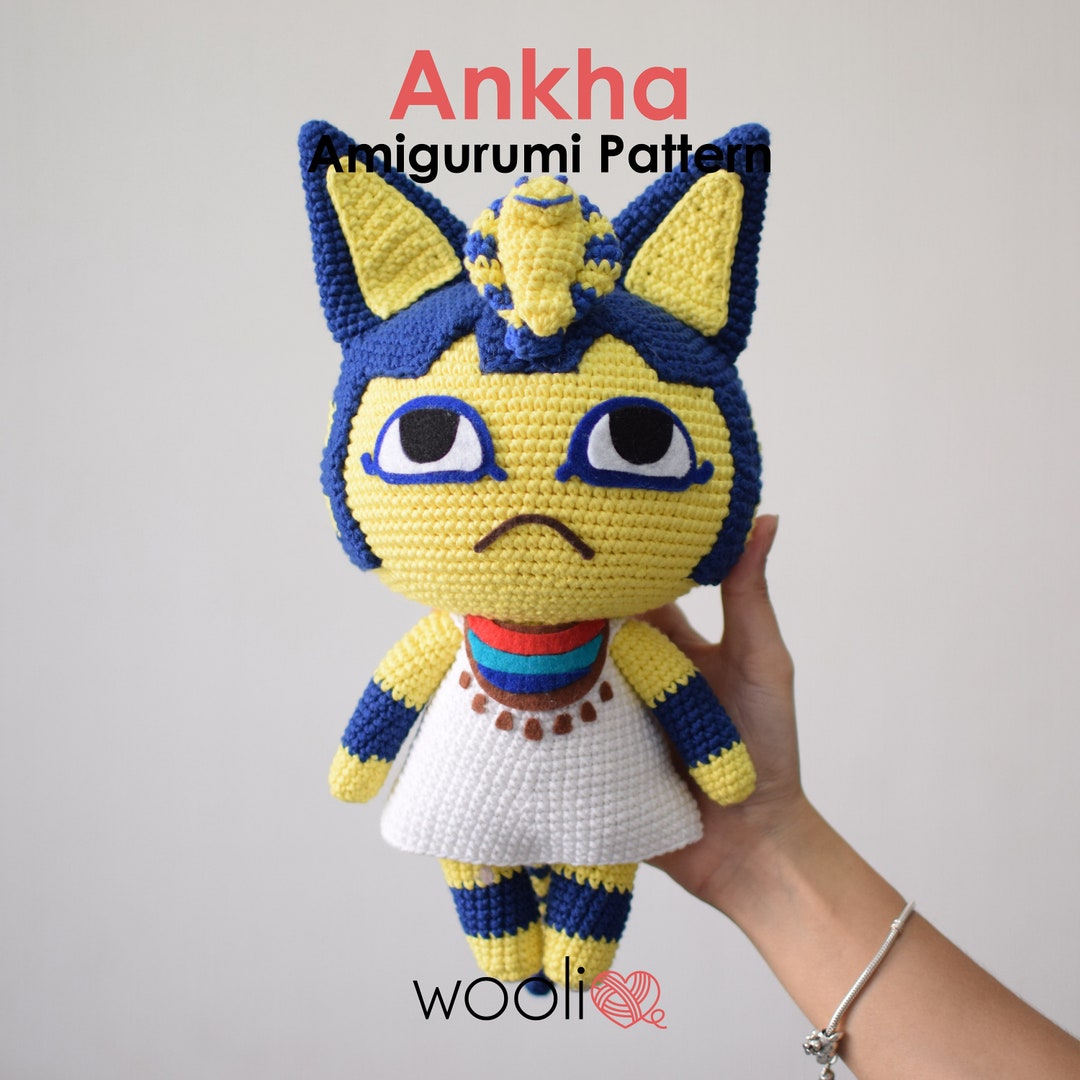 Ankha Amigurumi Crochet Pattern - Animal Crossing - PDF File - English ...