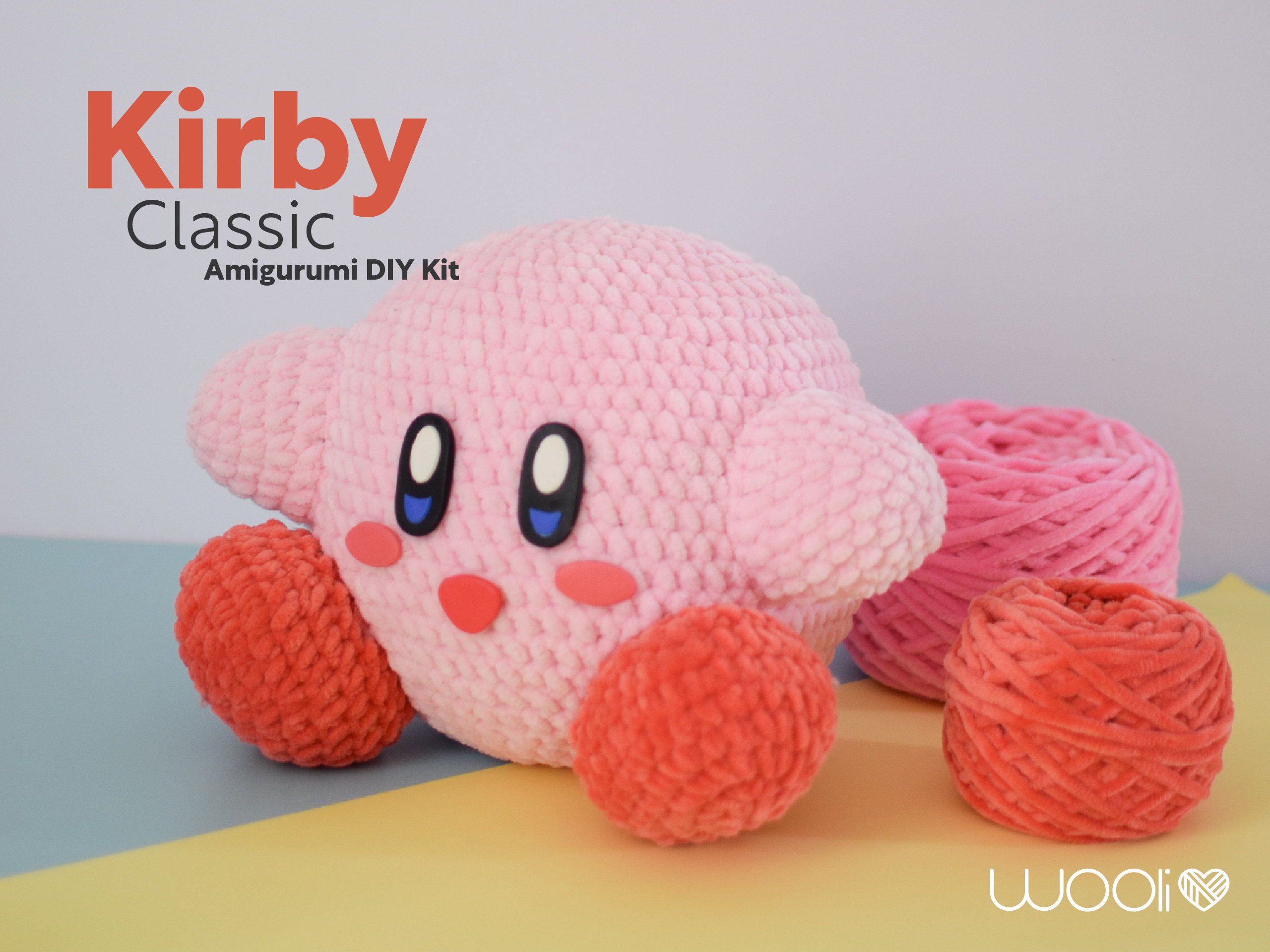 Classic Kirby DIY Amigurumi Kit Crochet Kit Begginer Kit - Etsy Canada